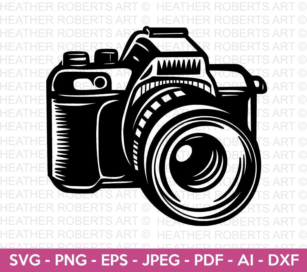 Photographer With Camera Clip Art