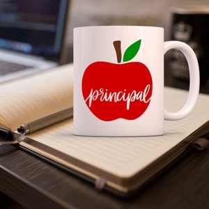 Principal Apple SVG: Back to School Gift (digital Files) - Etsy