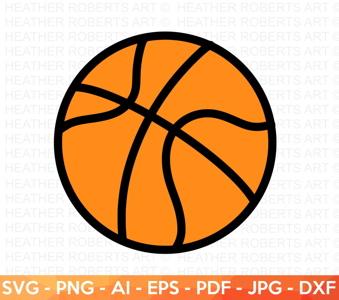 Basketball SVG Layered Basketball SVG Basketball Fan SVG - Etsy