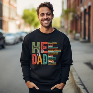 He is DAD Png, Man of God Png, Father's Day Gift, Bible Verse Png ...