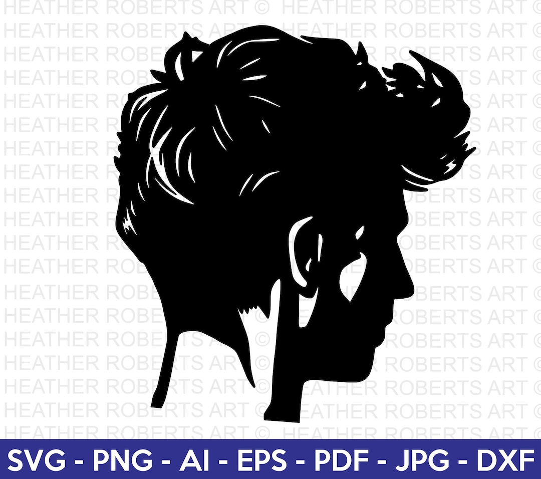 Head SVG, Guy Head SVG, Head Silhouette, Man SVG, Head Clipart ...
