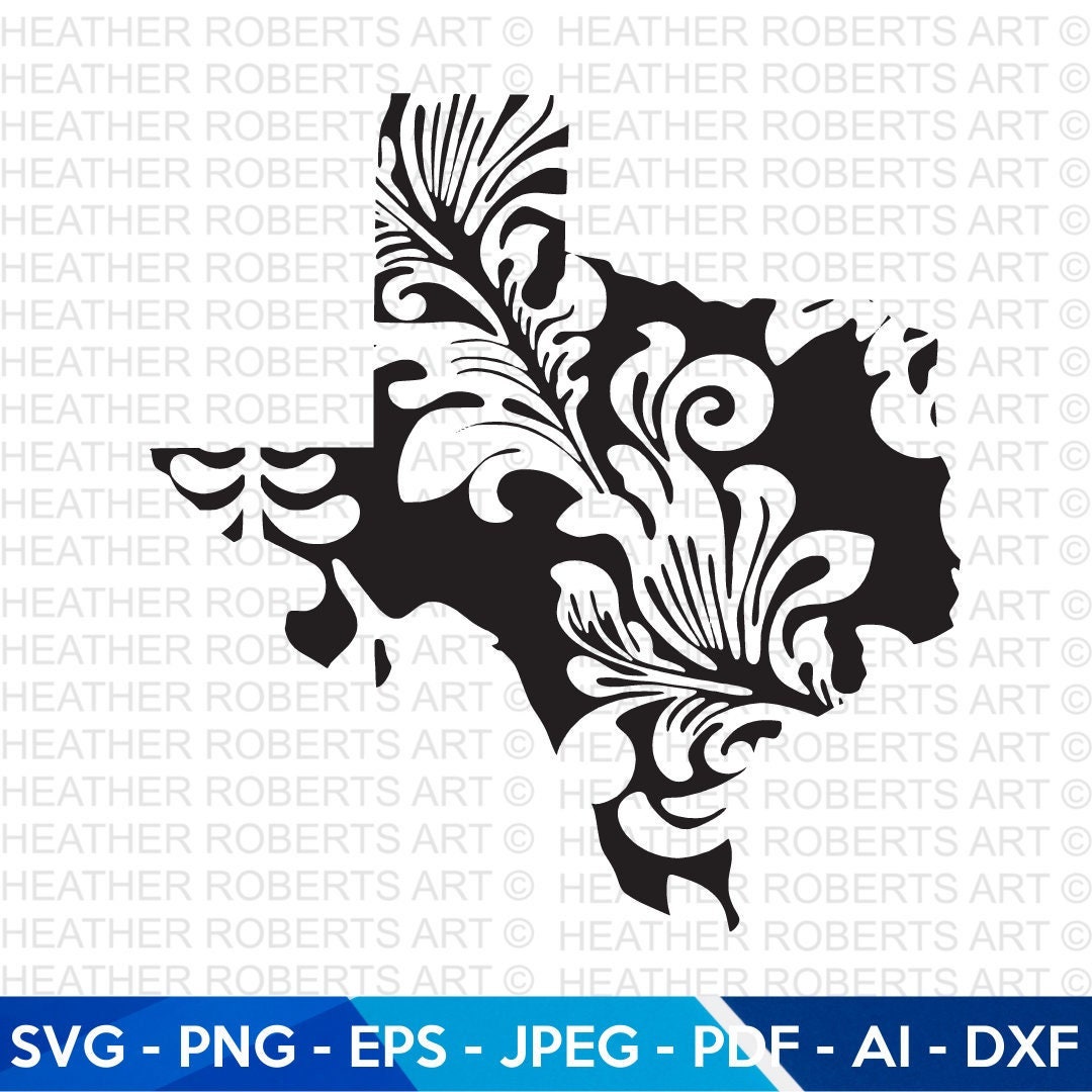 Texas Pattern Design SVG Texas Svg Texas Clipart Texas - Etsy