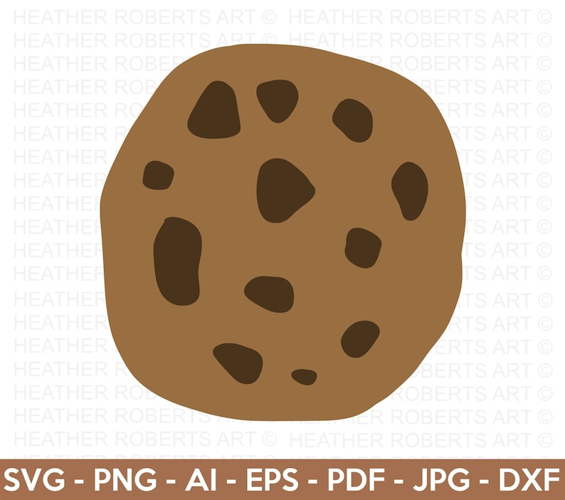 Cookies SVG Layered Cookies Svg Chocolate Chip Cookie Svg - Etsy