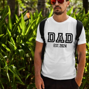 Dad Est SVG, Father's Day SVG, Dad Shirt Svg, Gift for Dad Svg, Dad SVG ...