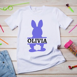 Easter Bunny Split Monogram SVG, Easter Bunny Svg, Bunny SVG, Rabbit ...