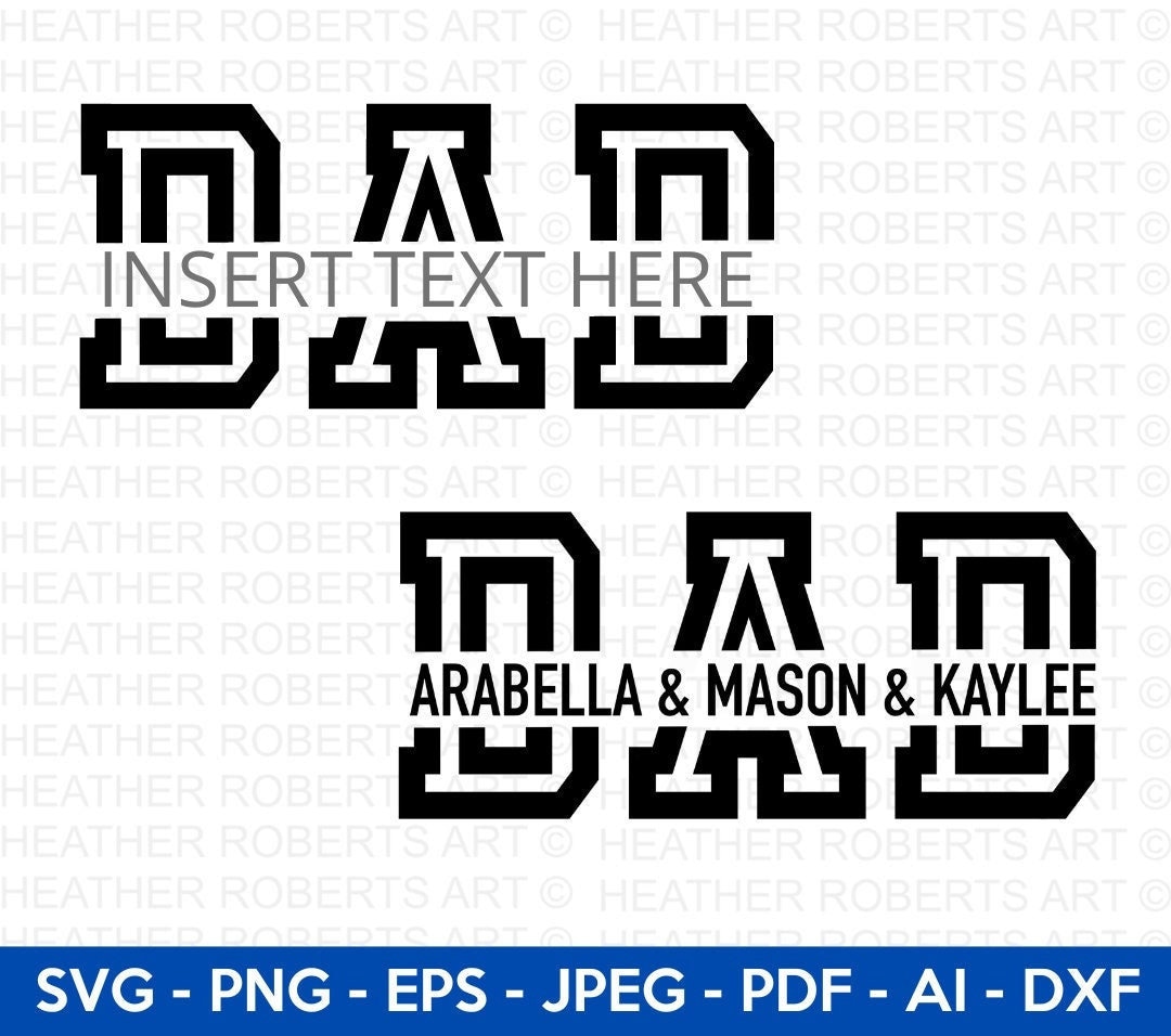Split Dad SVG, Father's Day SVG, Dad Shirt Svg, Gift for Dad Svg, Dad ...