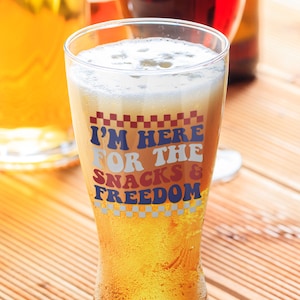 I'm Here for the Snacks and Freedom SVG, 4th of July SVG, July 4th Svg ...