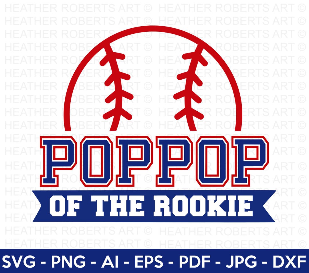 Custom Order Pops of the Rookie SVG, Baseball Birthday SVG, Birthday ...