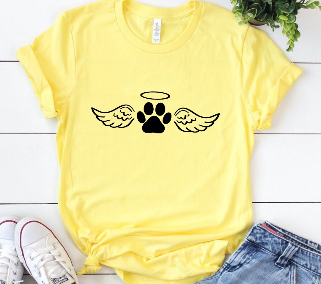 Dog Angel Wings SVG Dog Svg Paw Svg Dog Lover Svg Angel - Etsy UK