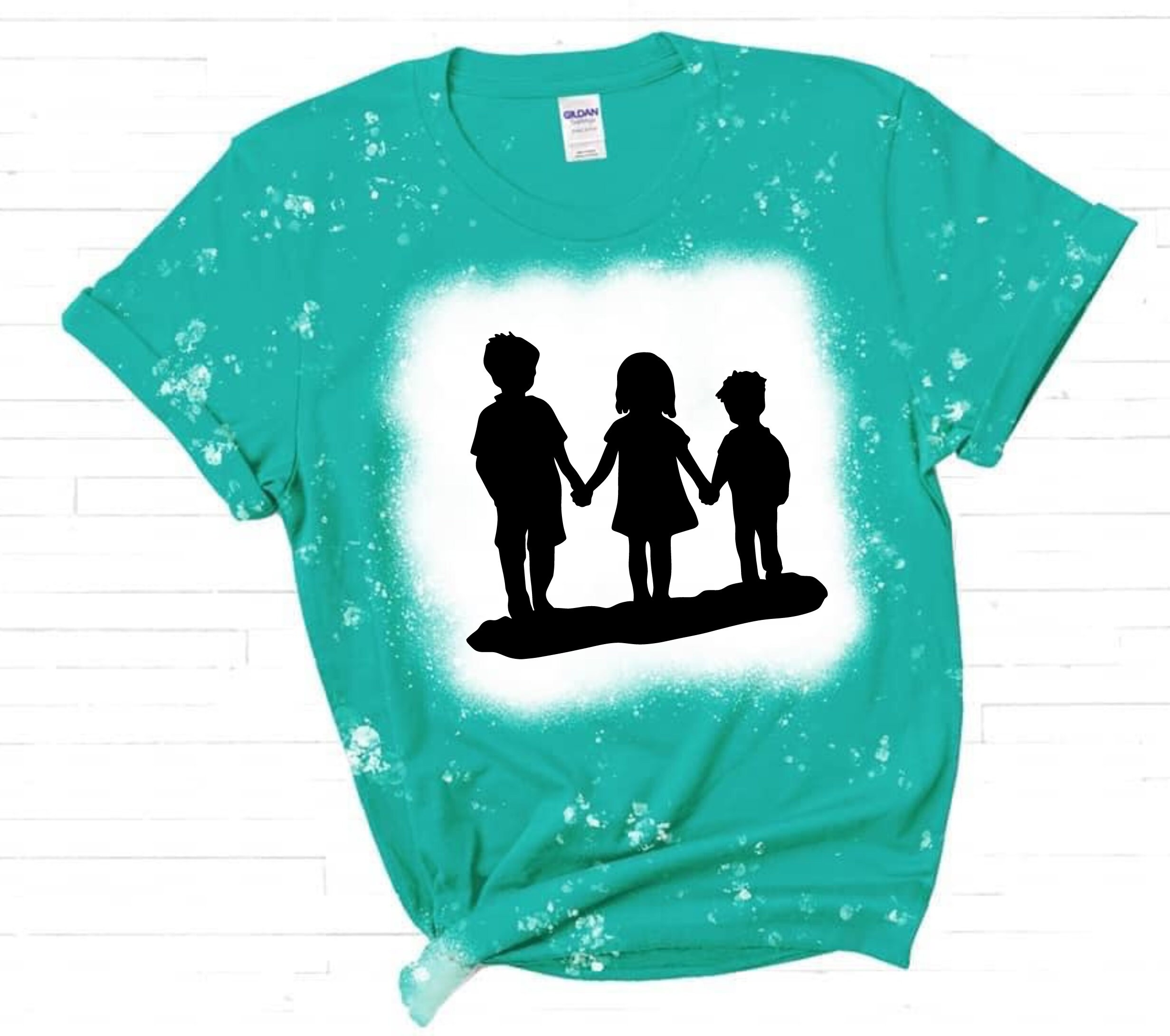 Children Silhouette SVG: Kids Sibling Cut File (digital Download) - Etsy