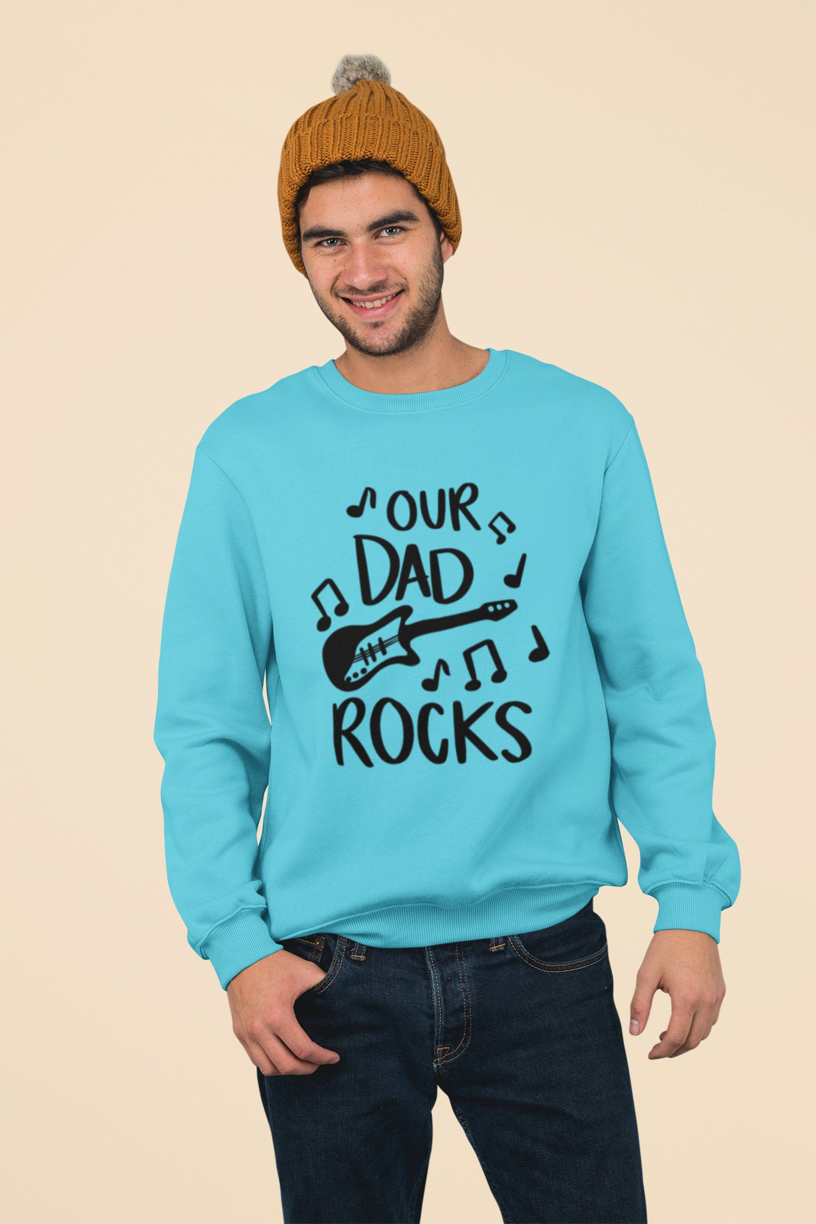 Our Dad Rocks SVG Father's Day SVG Dad Shirt Svg Gift - Etsy
