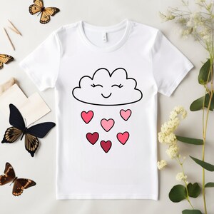 Clouds With Hearts Svg, Heart SVG, Sketch, Hand-drawn Heart Svg ...