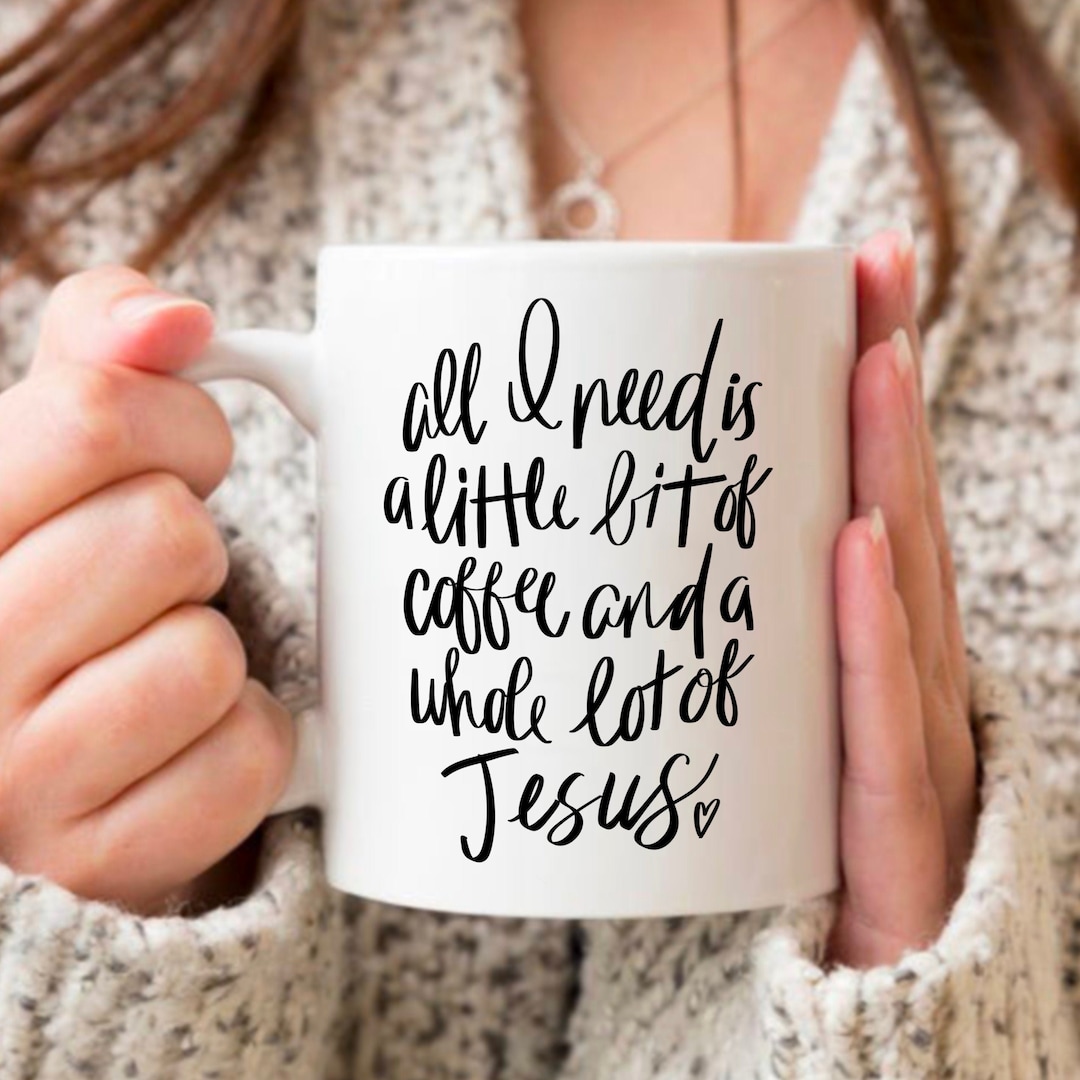 Christian SVG, Coffee SVG, Scripture, Instant Download, Bible Verse ...