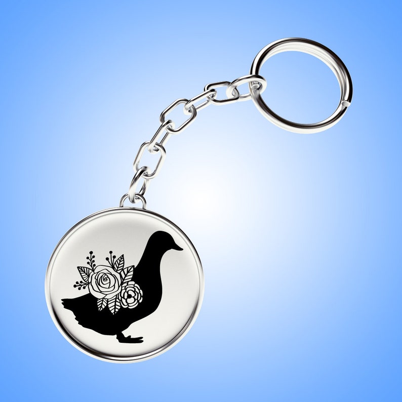 Floral Duck SVG Floral Farm Animals SVG Duck Svg Farmhouse - Etsy