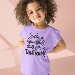 Good Day for a Tantrum SVG, Funny Kids SVG, Cool Kids Svg, Onesies Svg ...