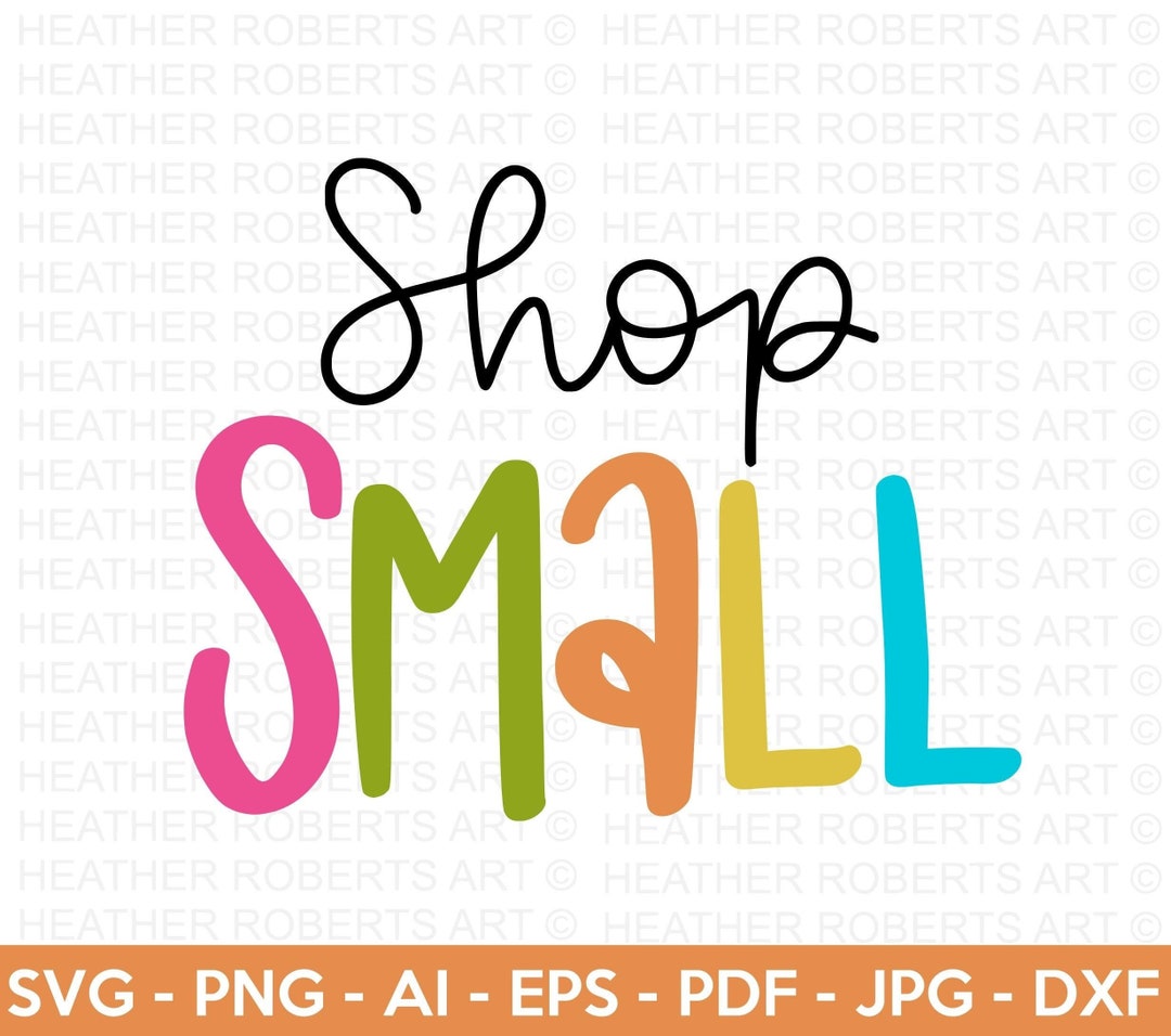 Shop Small SVG: Business Owner Cut Files (digital Download) - Etsy