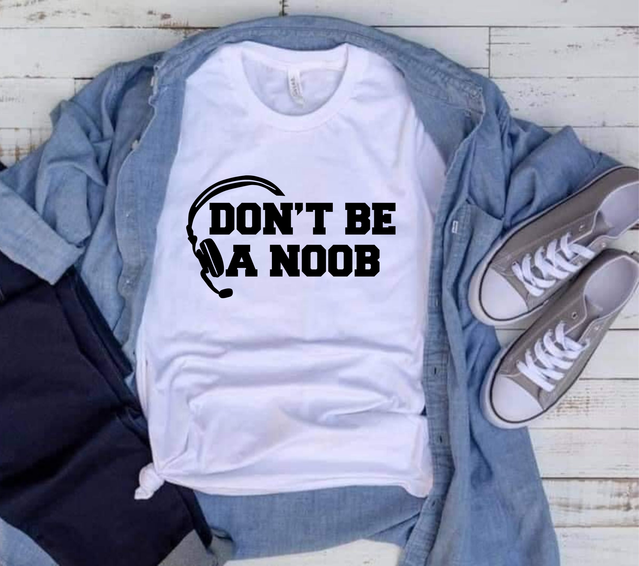Don't Be A Noob SVG Gamer Svg Video Games Svg Boys - Etsy