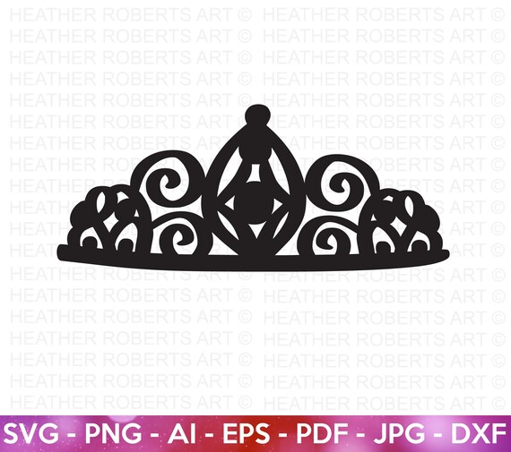 Tiara SVG Crown Svg Queen Crown Svg Princess Tiara Svg | Etsy