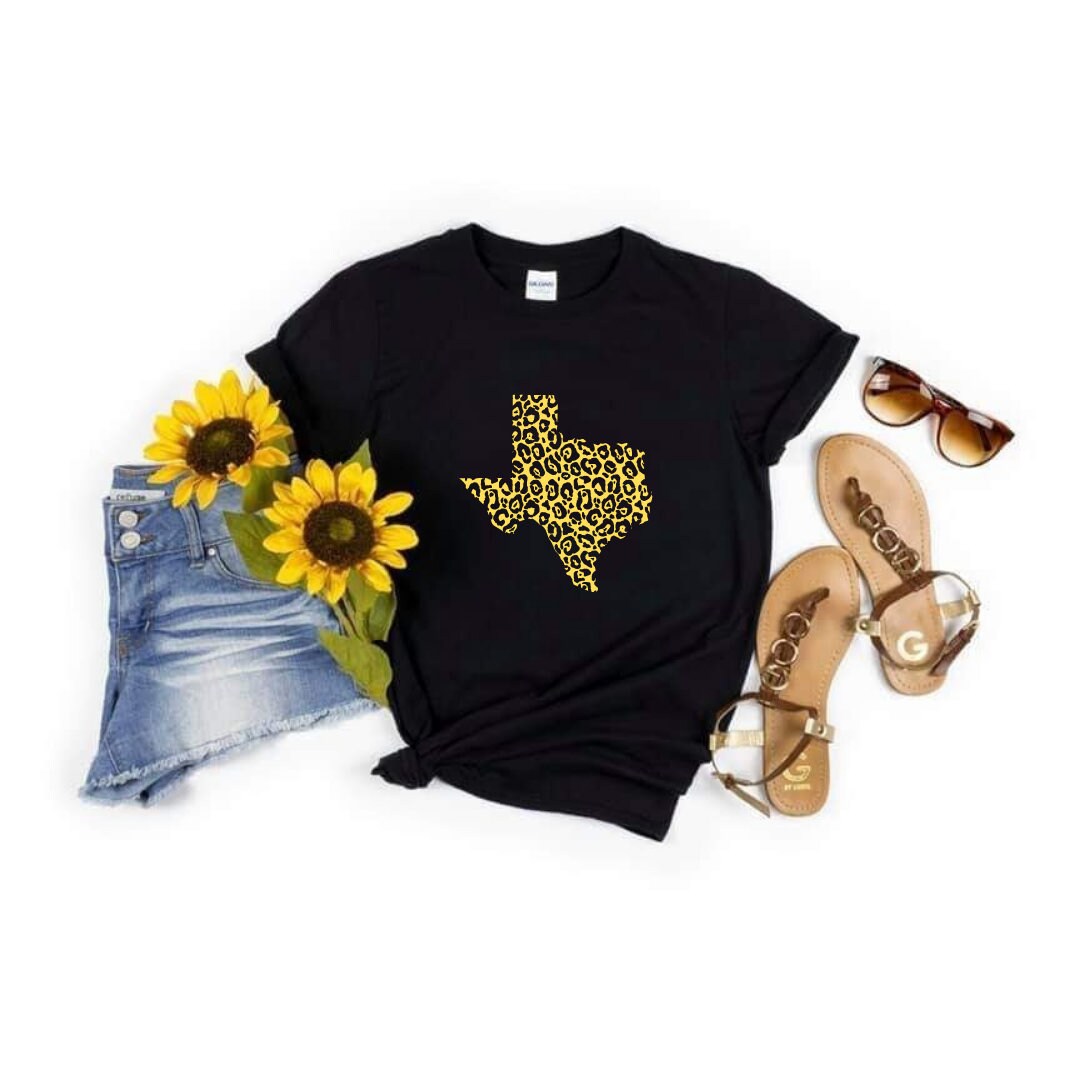 Texas Leopard Print SVG Texas Svg Texas Clipart Texas - Etsy UK