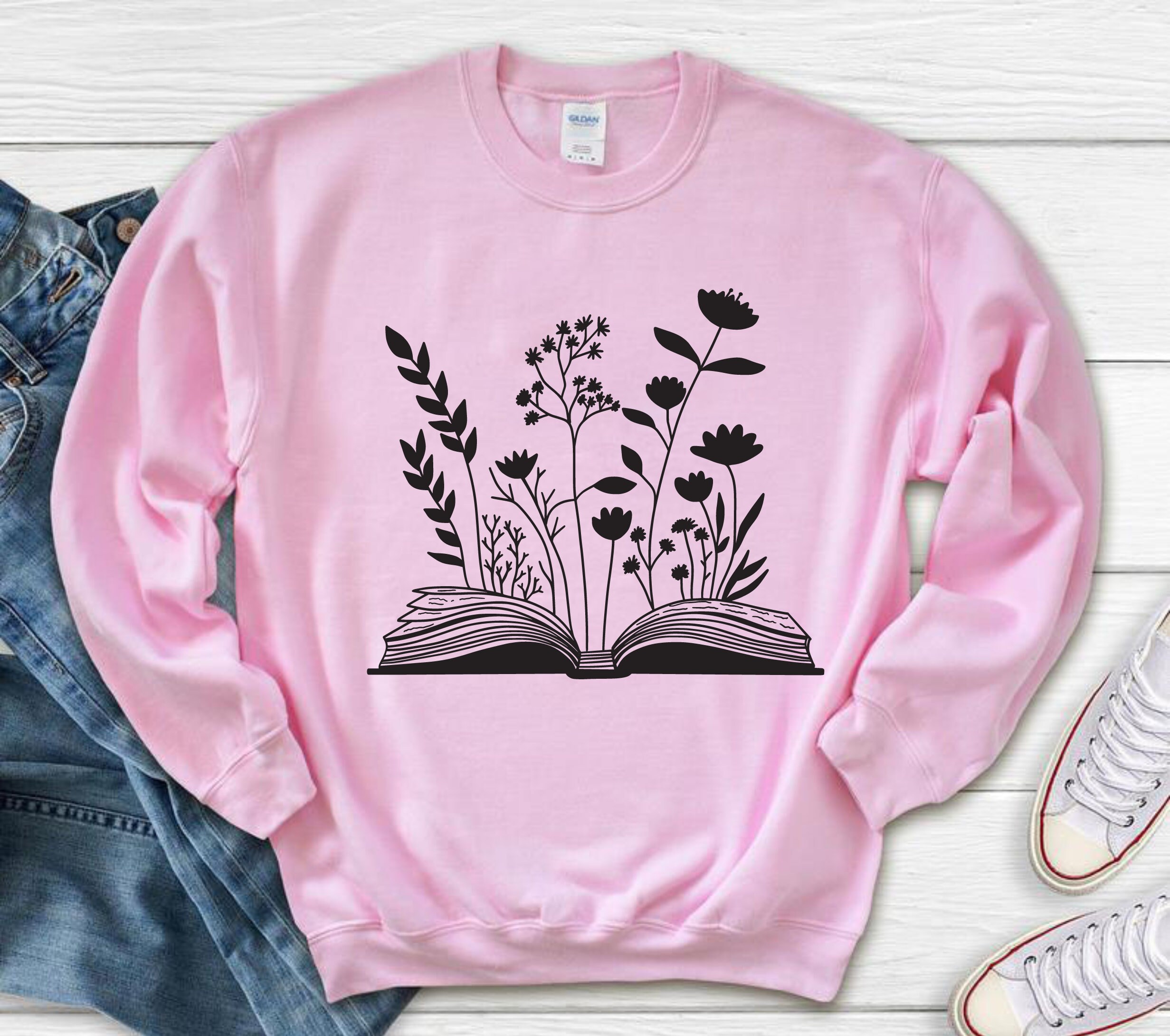 Libro floral SVG Libro SVG Profesor SVG Lectura svg - Etsy México