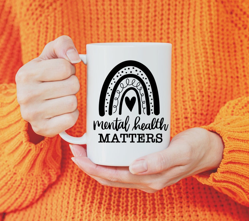 Mental Health Matters Svg Positive Svg Self Love Svg Etsy