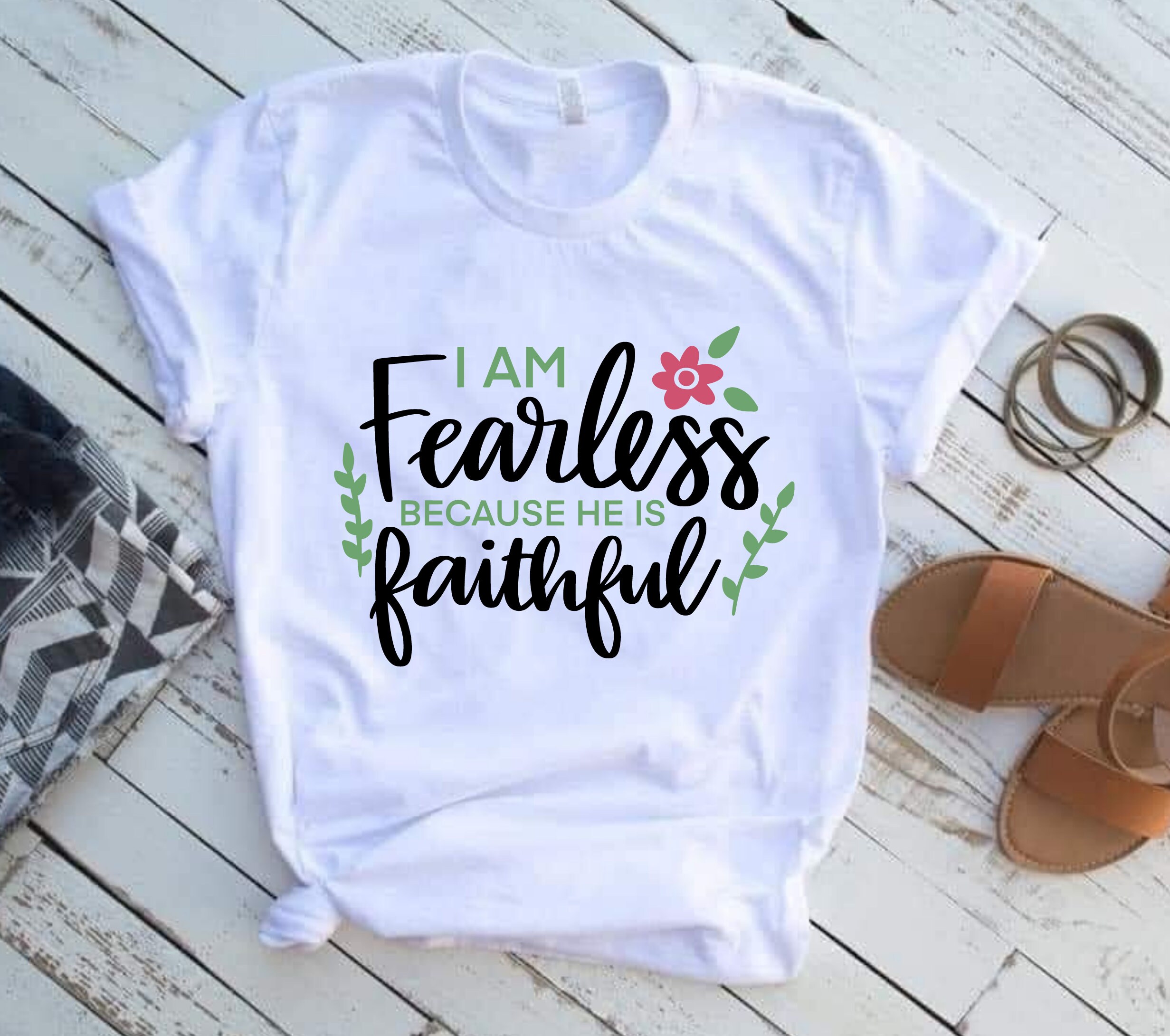 Fearless and Faithful SVG Faith SVG Jesus Christian SVG - Etsy
