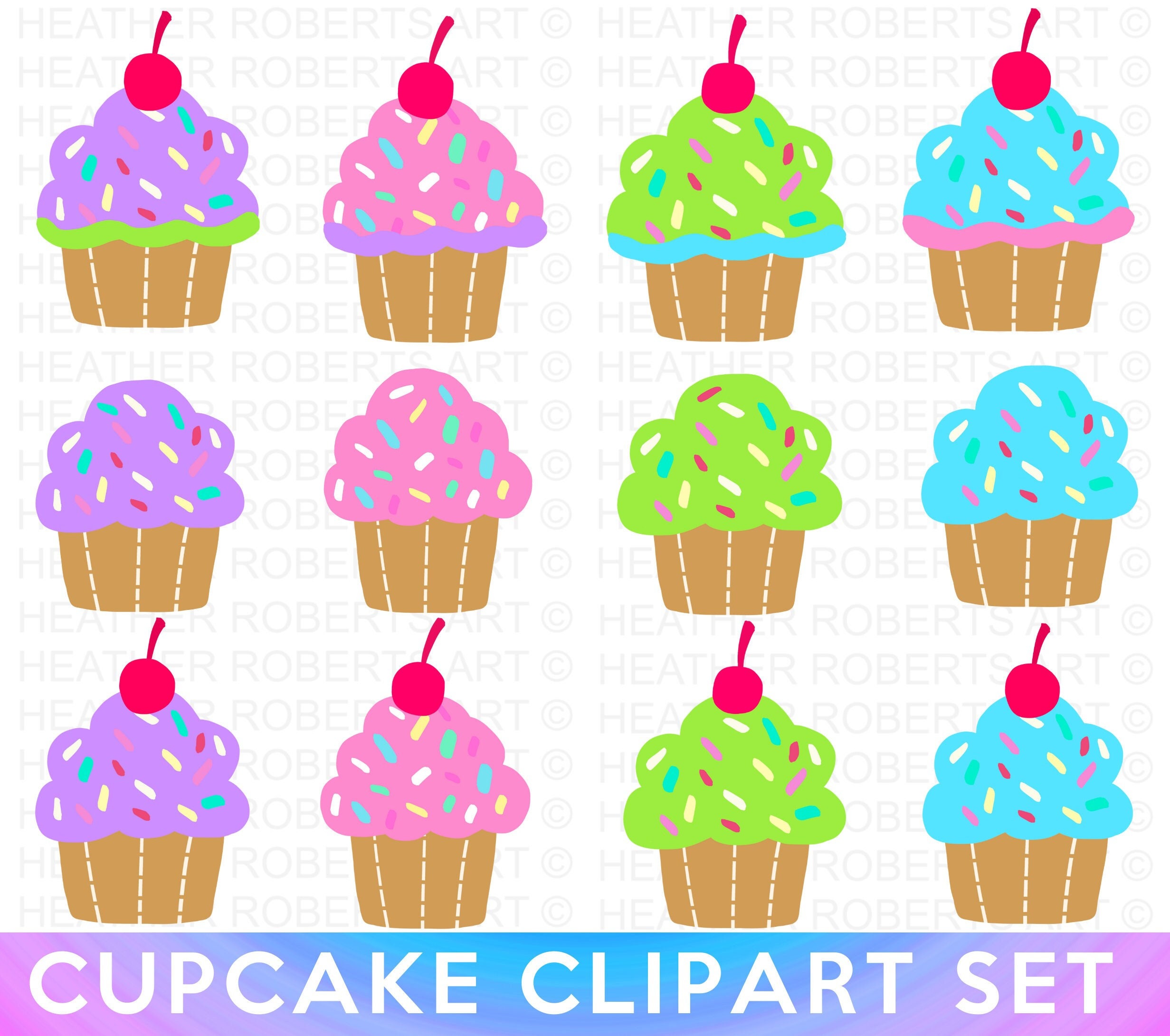 Cute Cupcake Clip Art