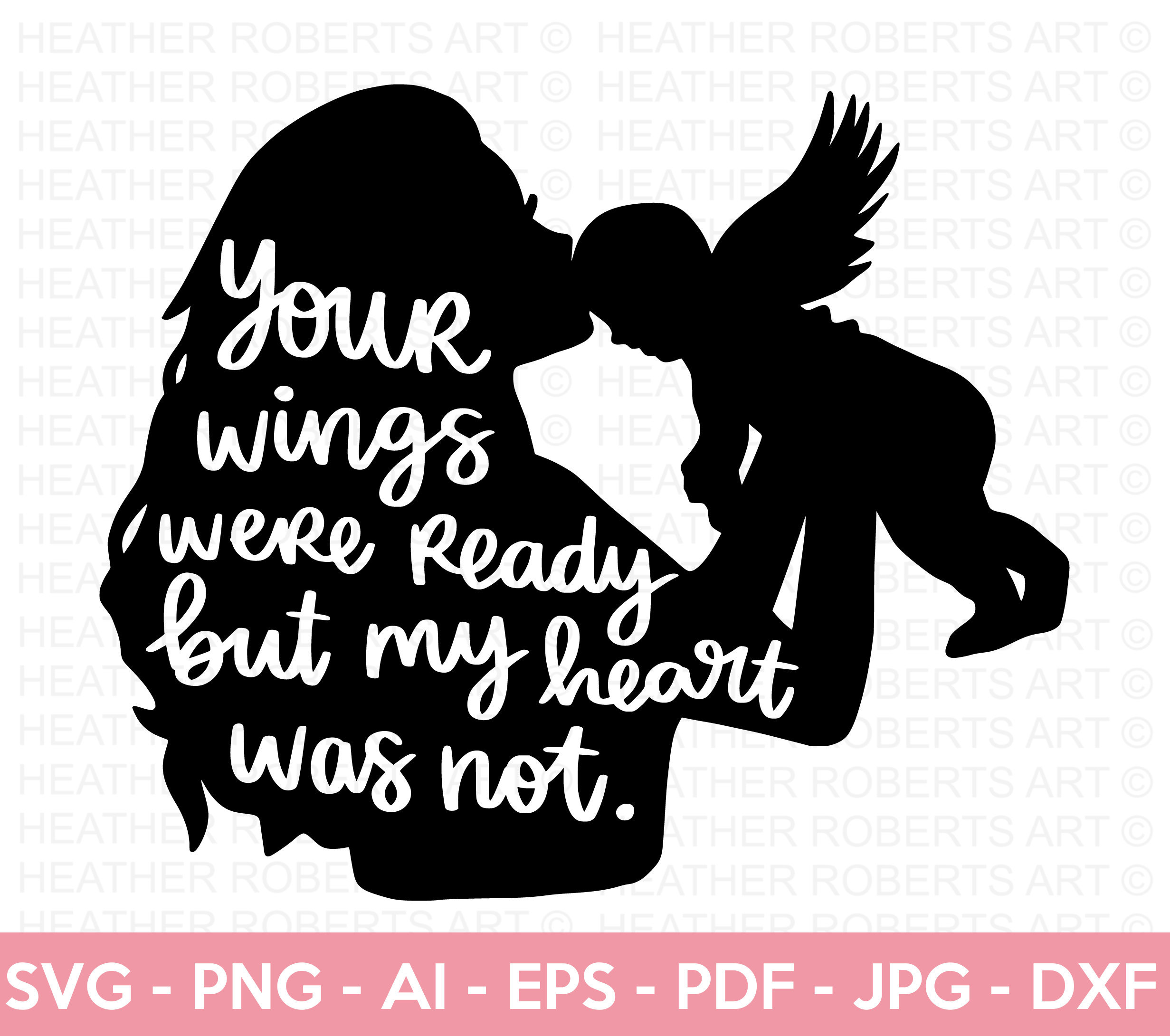 My Heart Was Not Ready SVG Pregnancy and Infant Loss SVG - Etsy Singapore