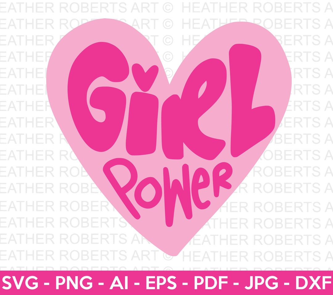 Girl Power SVG: Strong Woman Cut Files (digital Download) - Etsy