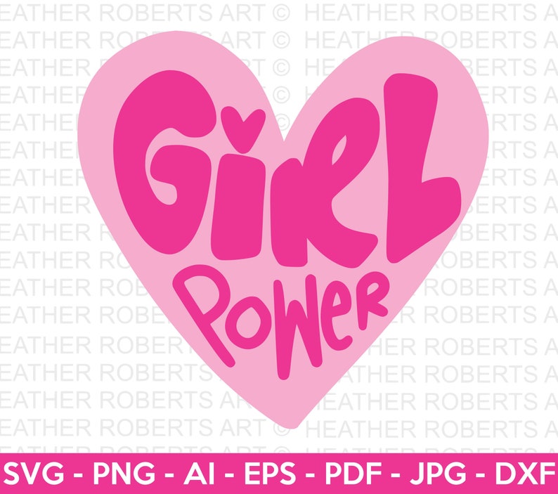 Girl Power SVG: Strong Woman Cut Files (digital Download) - Etsy