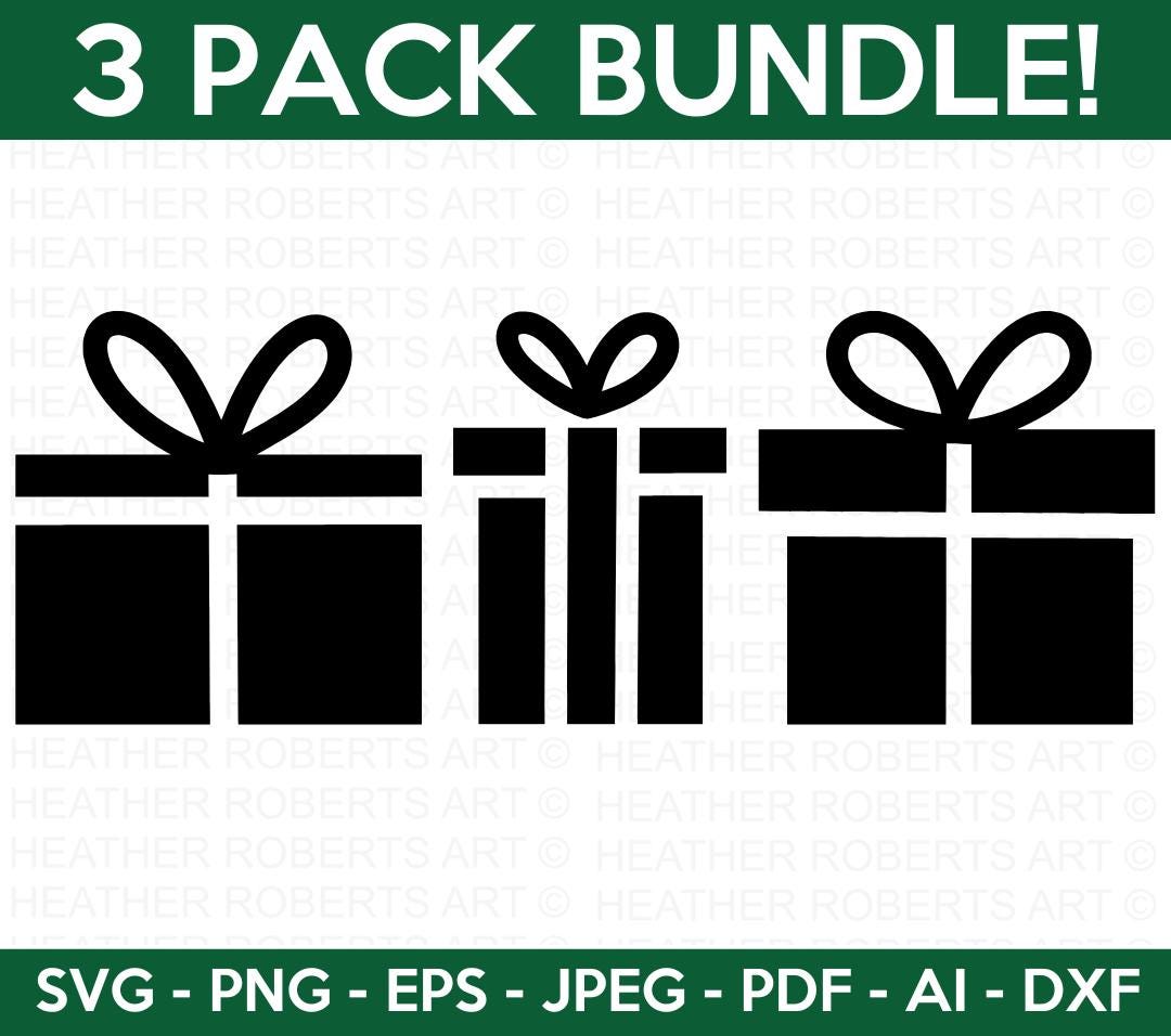 Christmas Present Mini SVG Bundle , Present SVG, Christmas SVG ...