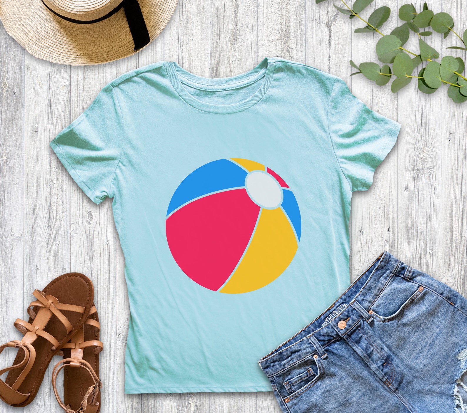 Classic Beach Ball Vector SVG, PNG, PDF (digital Download) - Etsy