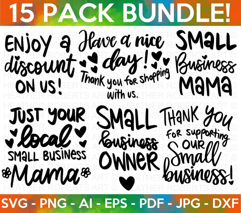 Small Business Owner SVG Bundle Business Mama SVG Business - Etsy