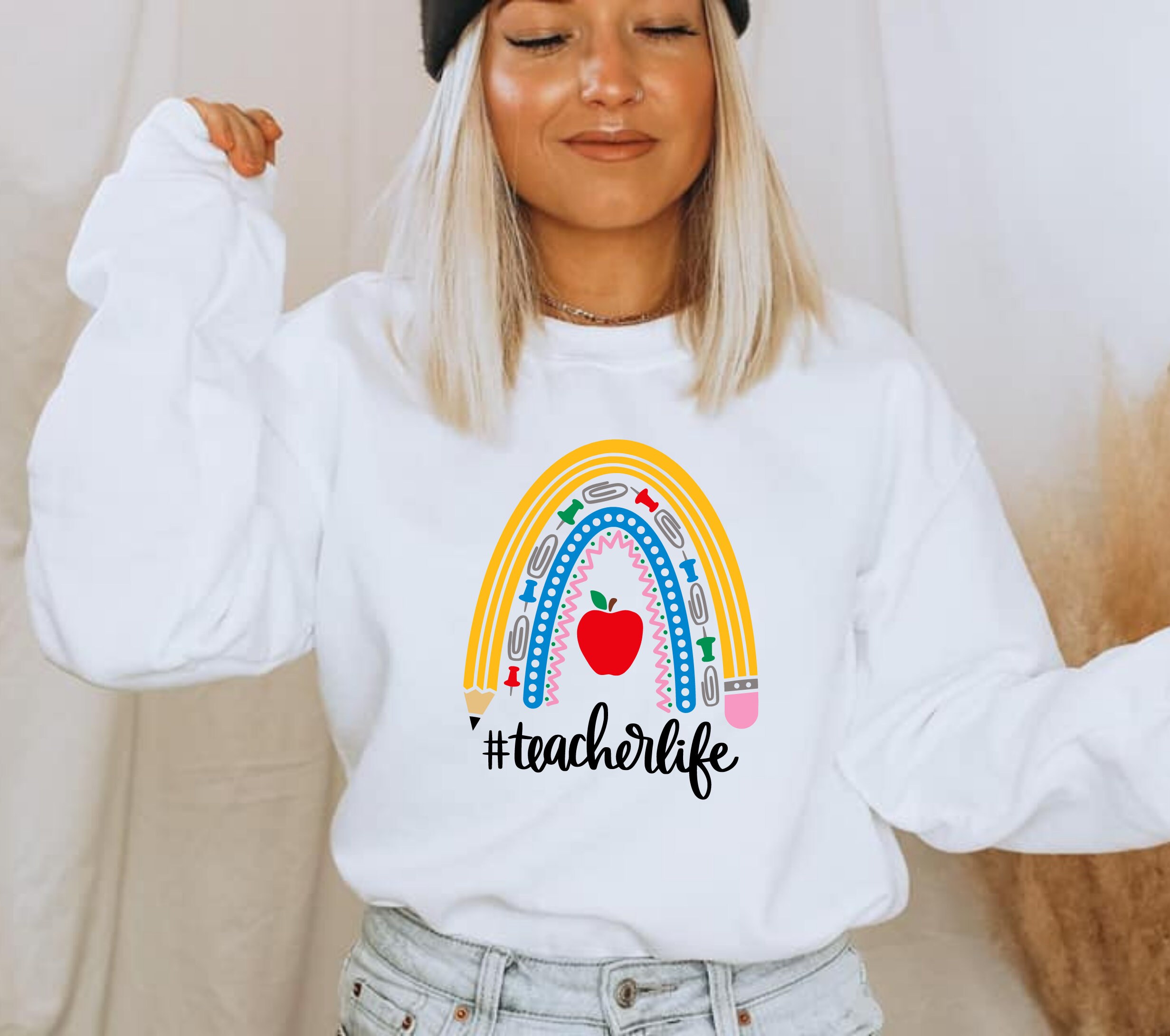 Teacher Rainbow SVG Teacher Life Svg Teacher Sublimation - Etsy