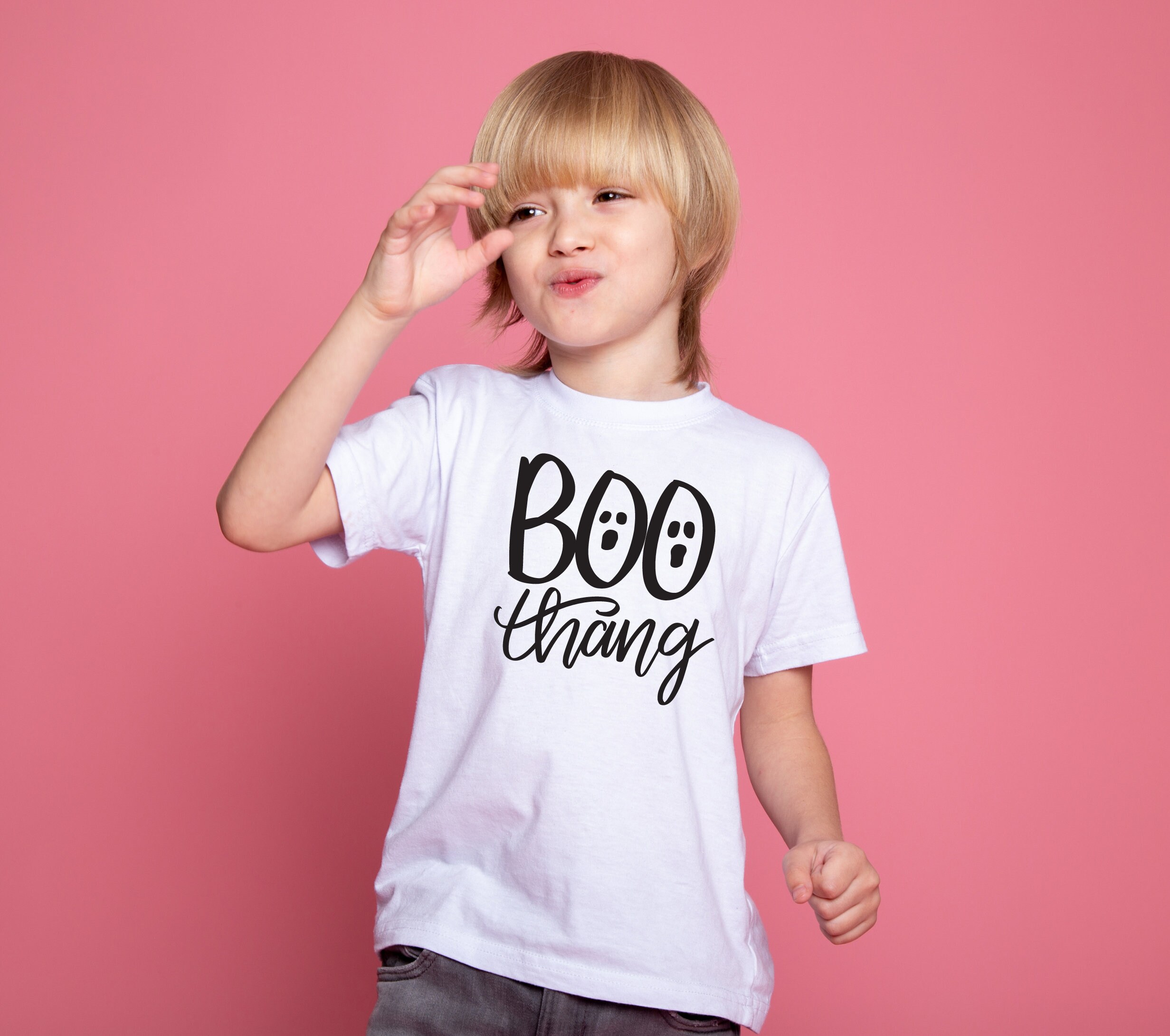 Boo Thang SVG Halloween Quote SVG Witch Svg Ghost Witch - Etsy