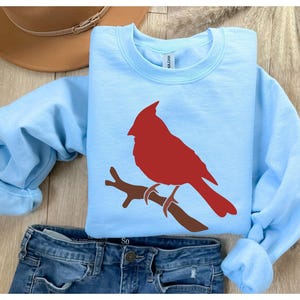 Cardinal Bird SVG, Northern Red Bird Svg, Red Cardinal, Cardial Clipart ...
