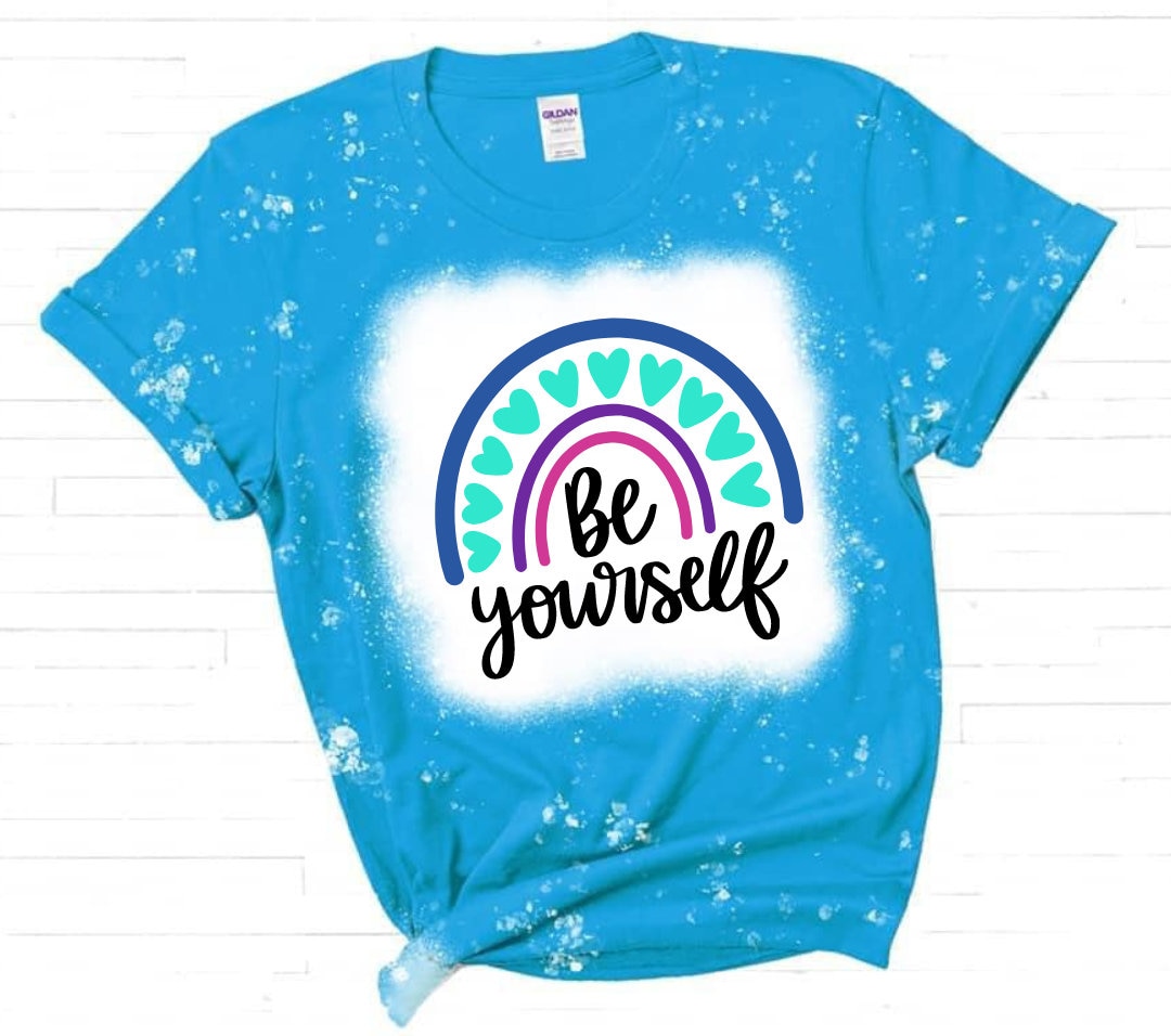 Be Yourself Rainbow SVG, Cute Rainbow SVG, Rainbow Decorations, Hand ...