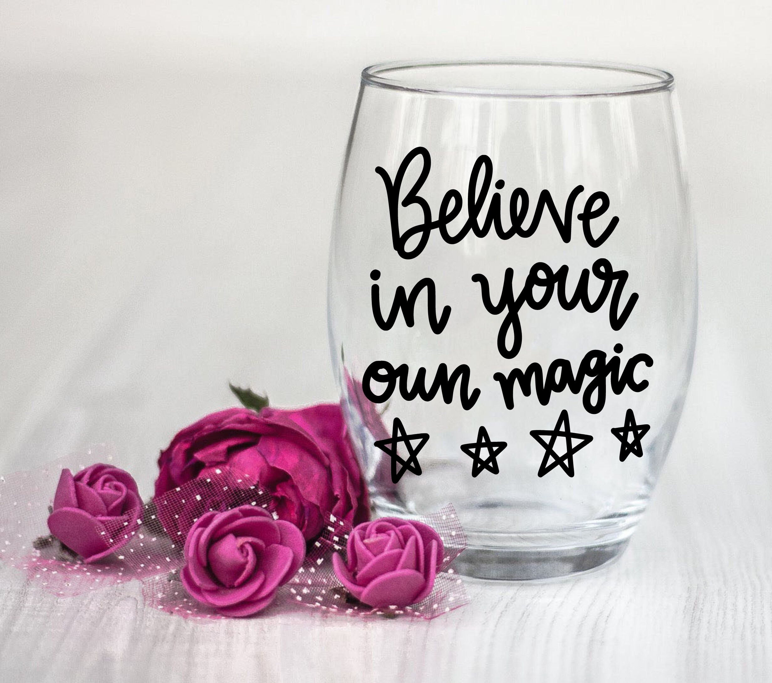 Believe in Your Own Magic SVG: Positive Quote Cut File - Etsy
