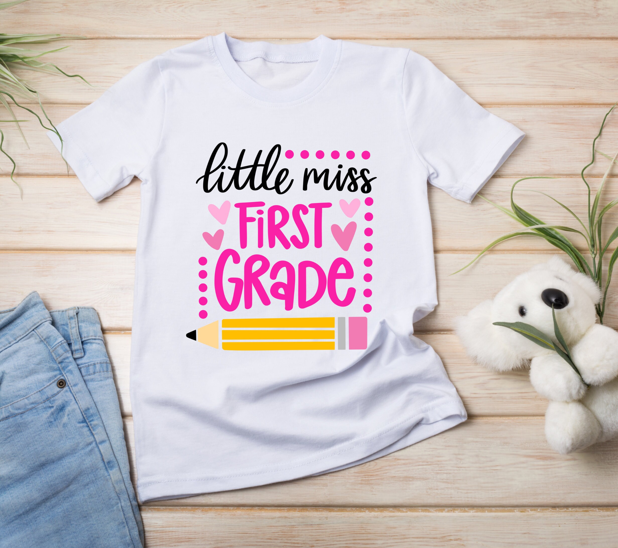 Back to School SVG Bundle, Little Miss SVG, Hello School SVG, School ...