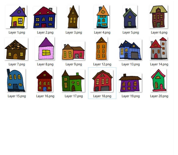 Types Of Houses Clip Art House Clipart Different Types Of Houses