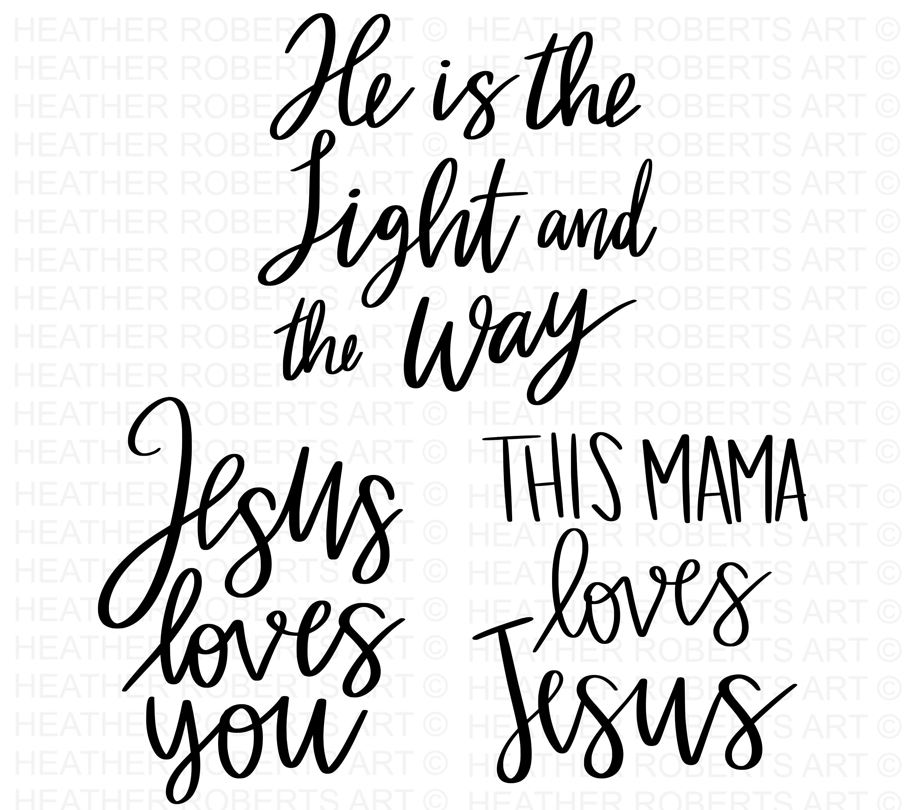 Jesus Christian SVG Bundle Scripture Bundle Instant - Etsy