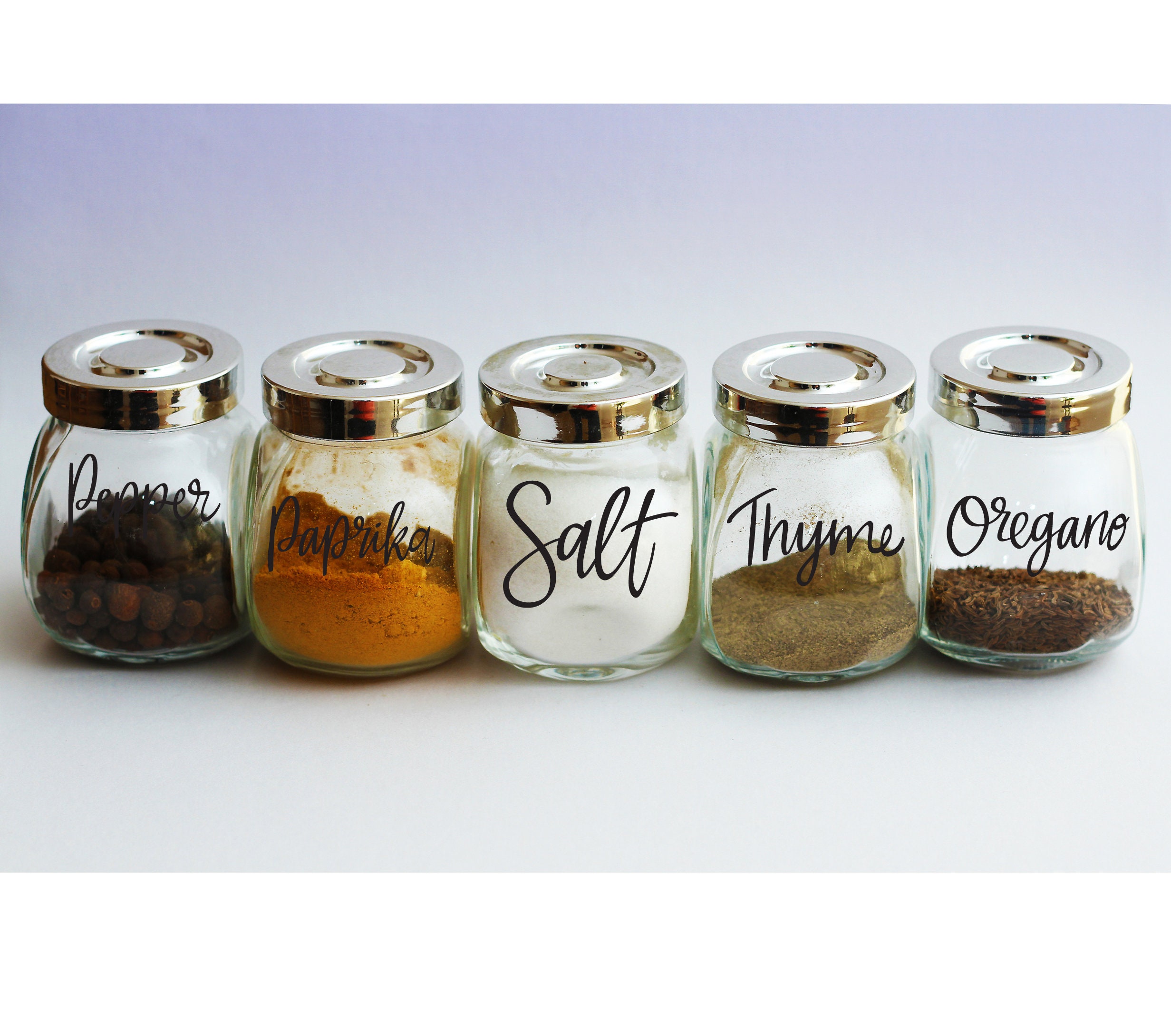 Spice Labels SVG Bundle Spices SVG Pantry Labels SVG - Etsy México