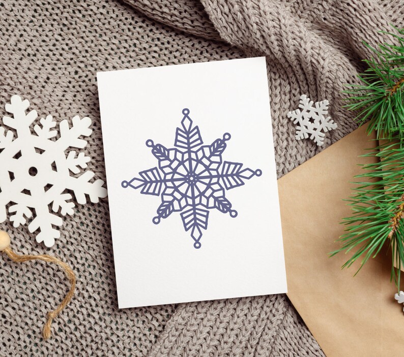 Snowflake SVG Winter SVG Snowflakes Svg Christmas Svg - Etsy