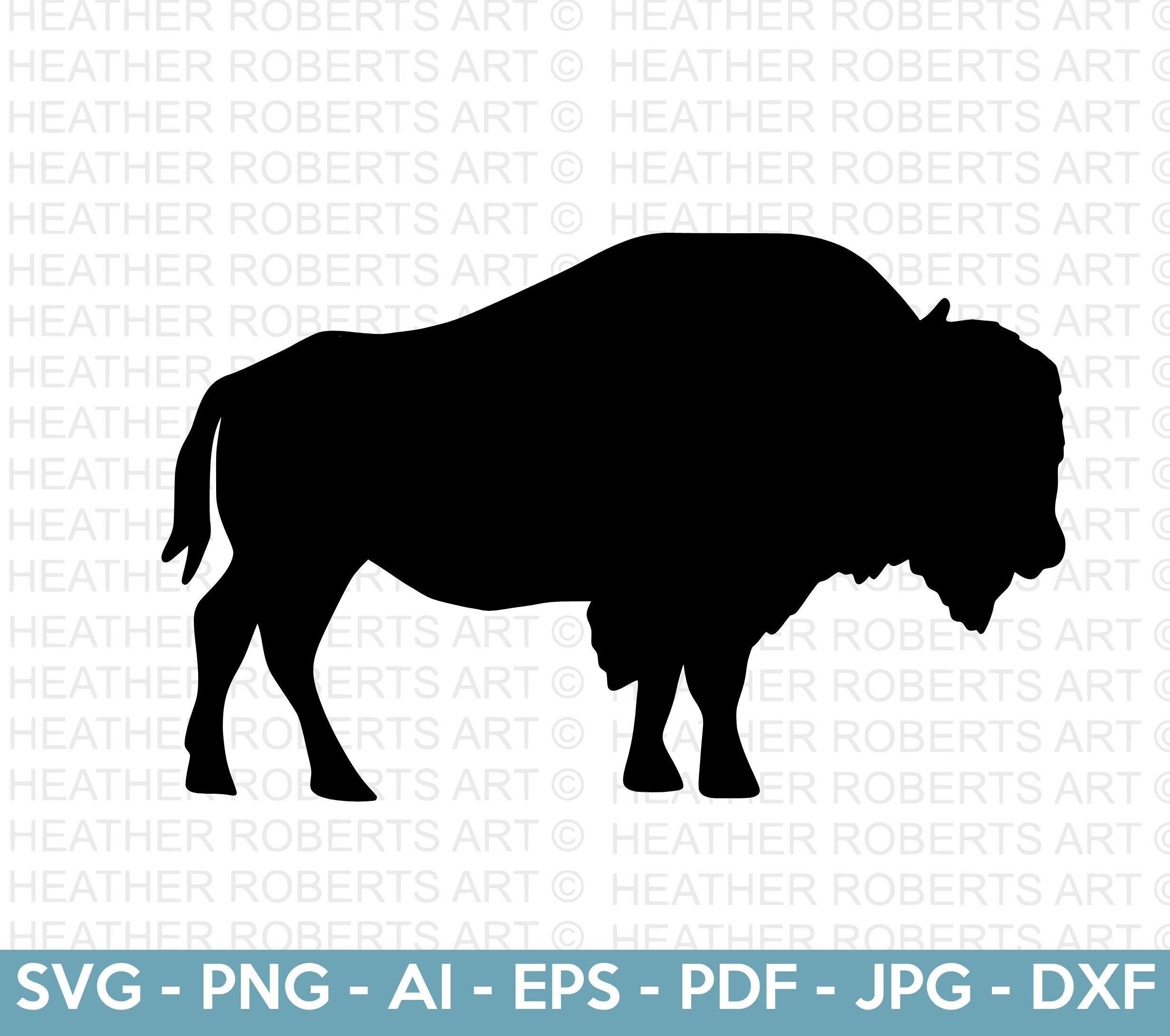 Buffalo SVG Bison SVG Wild Animals SVG Wildlife Svg - Etsy Canada