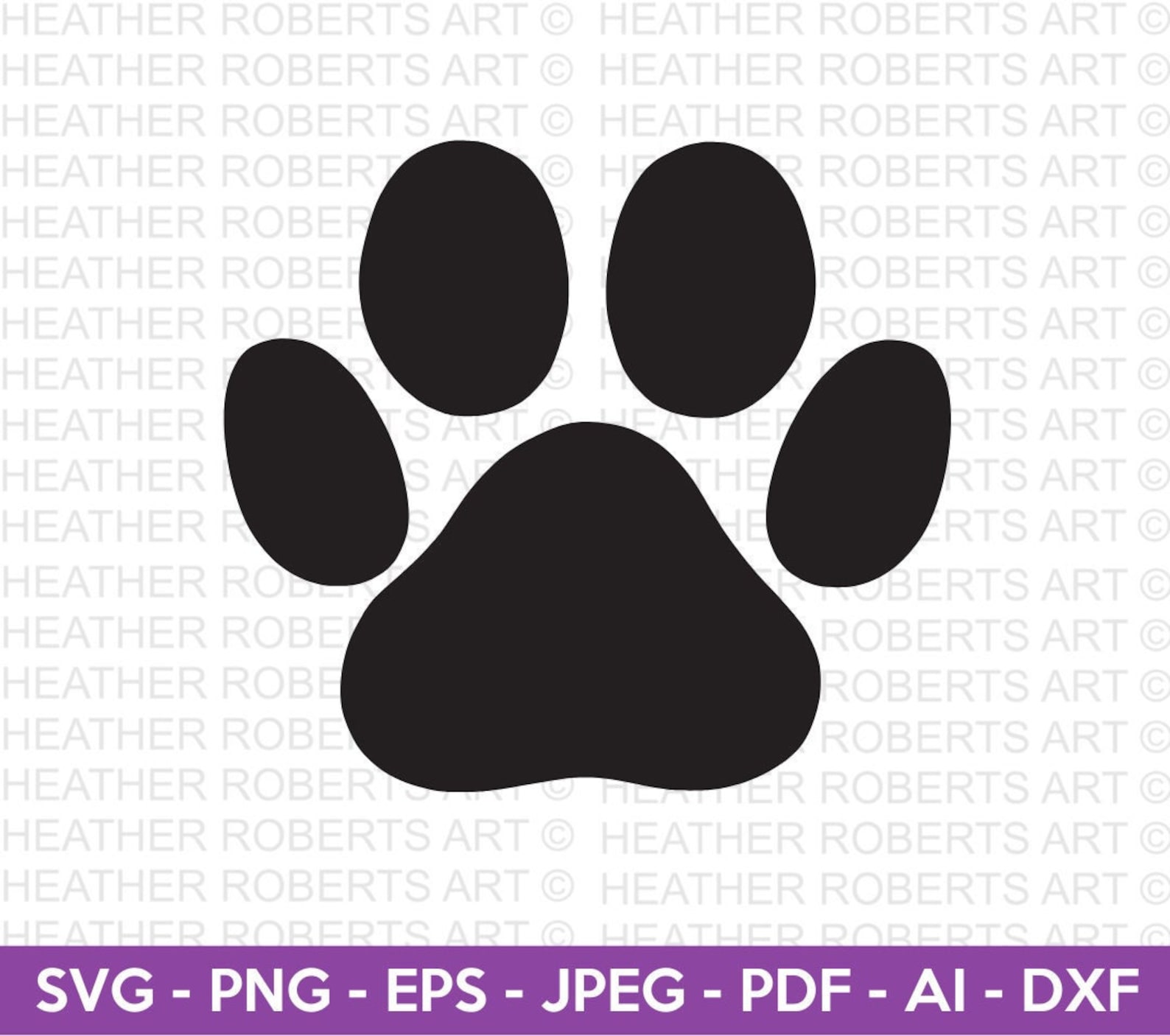Dog Paw Svg Dog Svg Paw SVG Animal Paw Svg Animal Svg Dog - Etsy