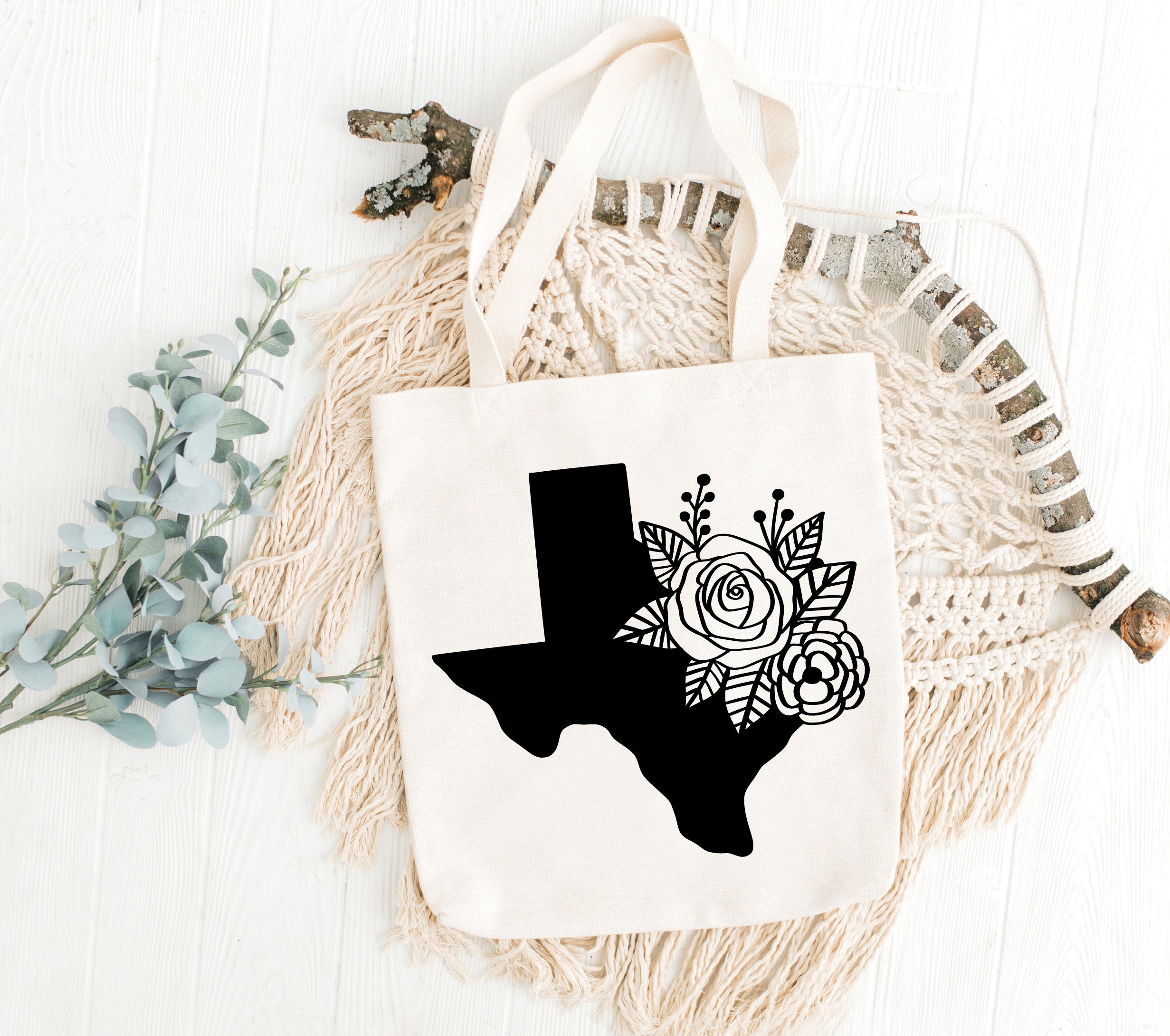 Floral Texas SVG Texas Svg Roses Svg Texas Flag Texas | Etsy