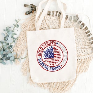 Bold Stripes Brights Stars Brave Hearts SVG, 4th of July SVG, Fourth of ...