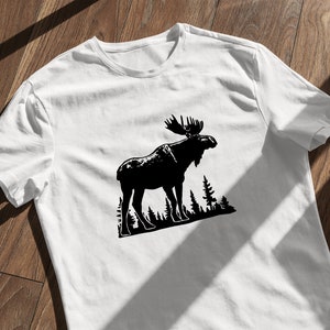 Moose SVG, Nature Moose Svg, Baby Moose Svg, Animals Svg, Moose ...