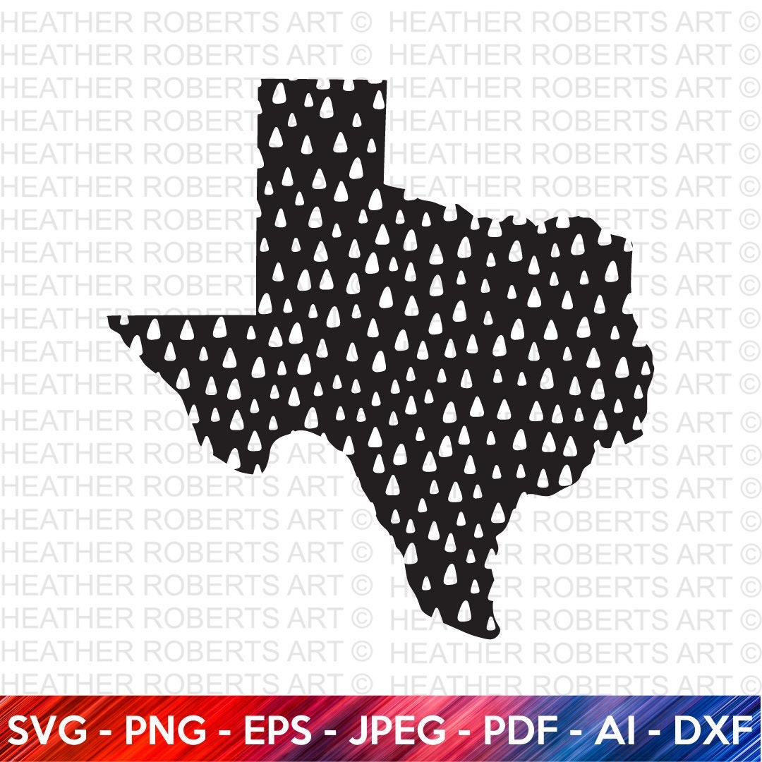 Texas Pattern Design SVG Texas Svg Texas Clipart Texas - Etsy