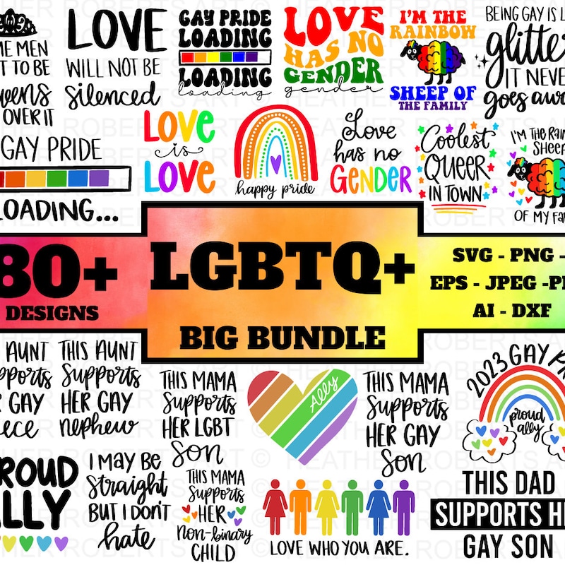 Lgbtq Svg - Etsy